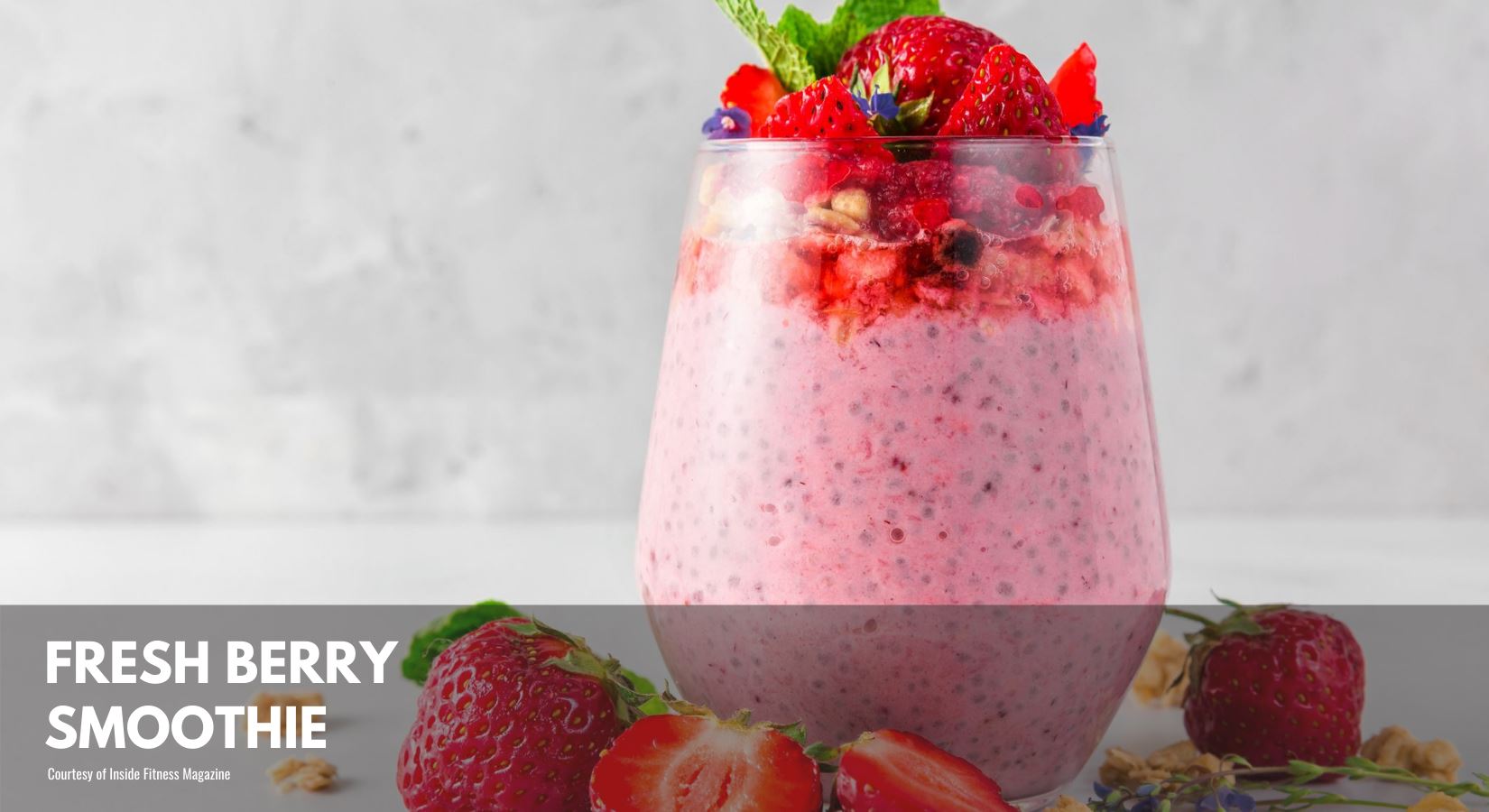 Brain Berry Smoothie Recipe - Fitdeals.ca